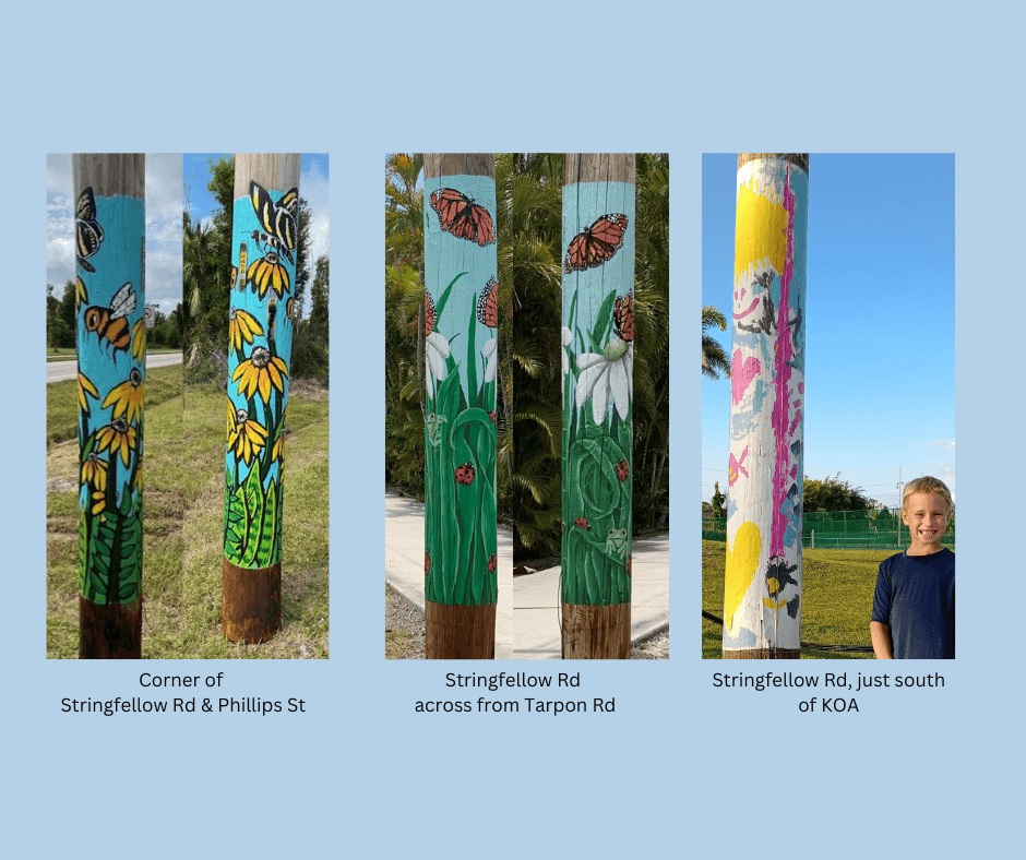Pole Painting - Greater Pine Island Chamber of Commerce
