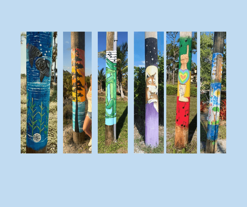 Pole Painting - Greater Pine Island Chamber of Commerce