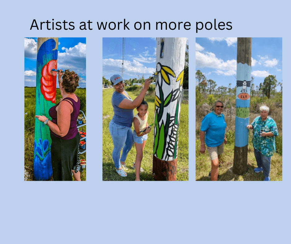 Pole Painting - Greater Pine Island Chamber of Commerce